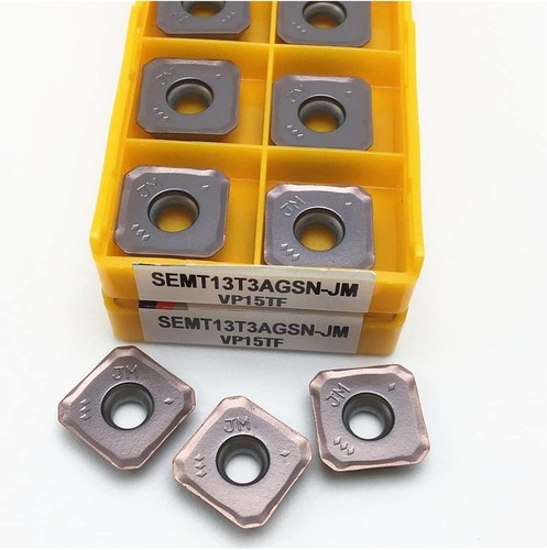 20pcs Carbide Tool Turning Insert SEMT 13T3AGSN-JM VP15TF Carbide ...