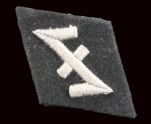 ⚔️ WWII German Waffen-SS Sleeve Diamond – 23rd Panzer Grenadier ...