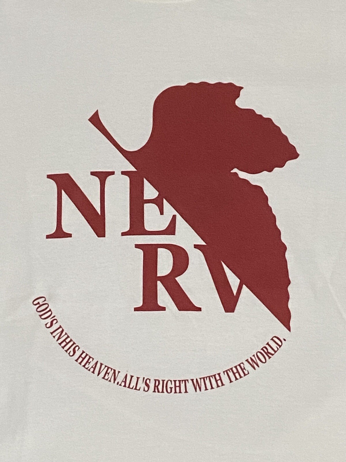Anime Nerv Neon Genesis Evangelion official t shirt s… - Gem