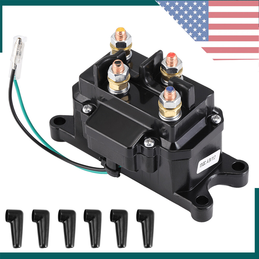 ATV Winch Solenoid Relay For Ramsey Warn Superwinch Champion 2500 3000 ...