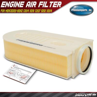 Air Filter for Mercedes-Benz C204 S204 W204 C218 X218 A207 C207 S212 ...