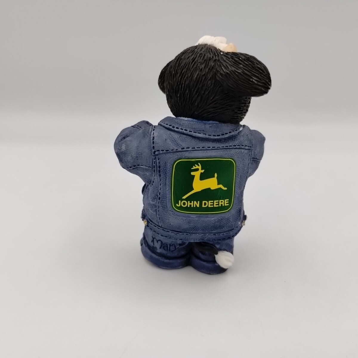 Mary's Moo Moos John Deere Udderly Cool Cow Jean Jacket Figurine 1999 ...