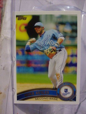 2011 Topps Baseball Card #244 Mike Aviles (10616) | eBay