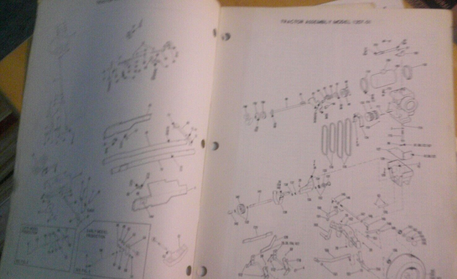 Husky Tractor Model 1257-01 illustrated Parts Catalog Bolens | eBay