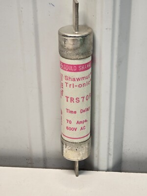 Gould Shawmut TRS70R Time Delay Fuse Class RK5 70 Amps 600VAC NOS a11 ...