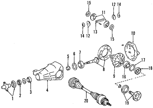 Genuine Lexus Pinion Seal 90311-44005 | eBay