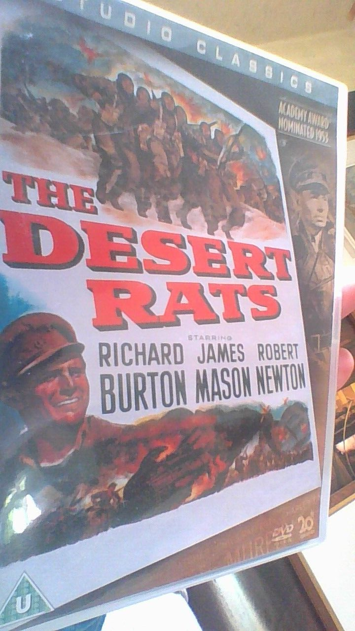 The Desert Rats DVD Richard Burton James Mason & Robert Newton & Robert ...