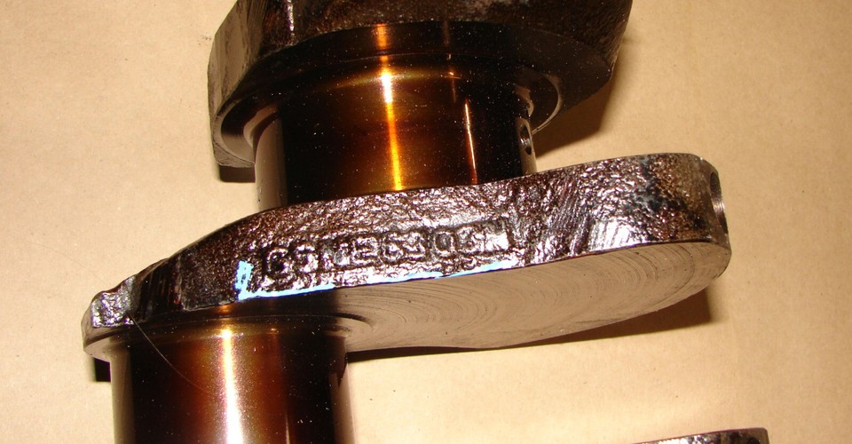 C5NE6303N Ford 3 Cylinder 201 Engine 4000 Series Crankshaft | eBay