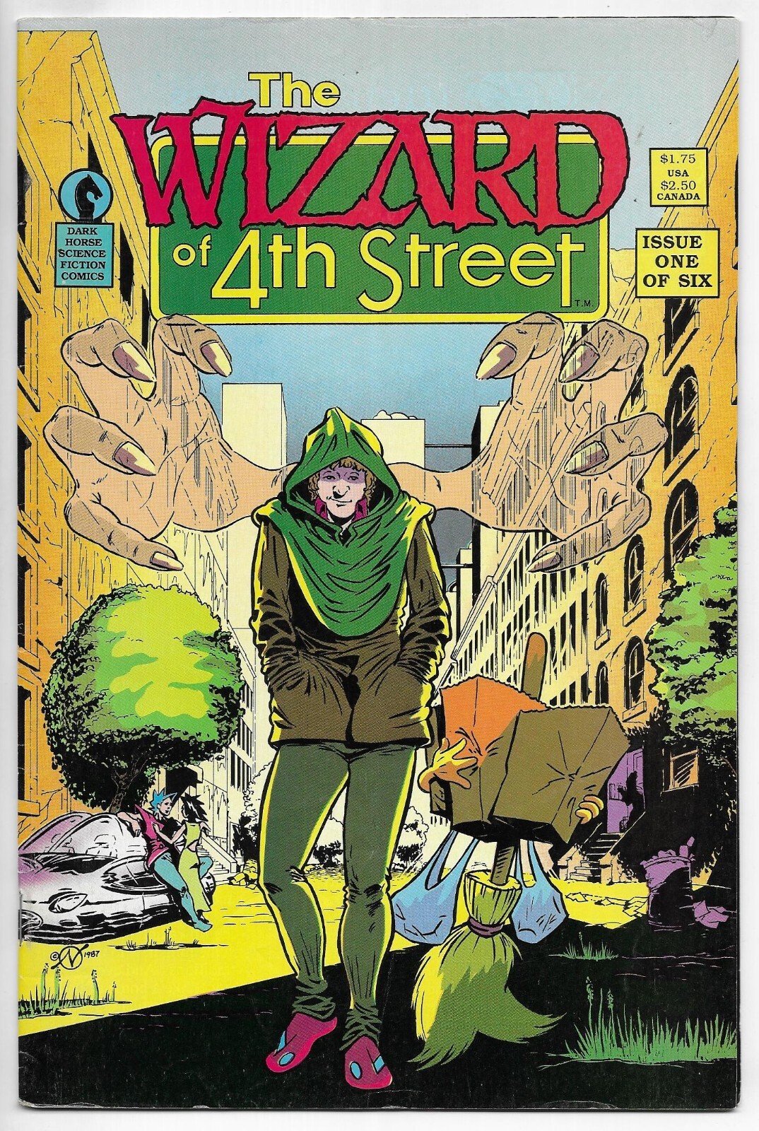 The Wizard of 4th Street #1of6 DARK HORSE B&W COMIC BOOK Simon Hawke Sc ...