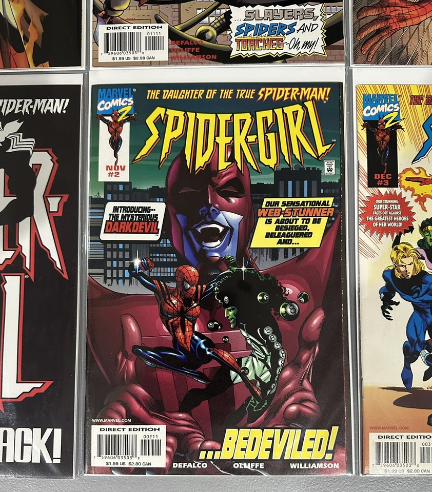 SPIDER-GIRL Lot #2 3 4 5 8 9 10 11 12 13 82 83 - 1st app Darkdevil, Venom | eBay