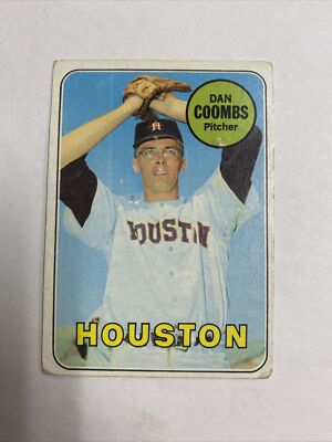 1969 Topps Baseball Dan Coombs Houston Astros Card #389 | eBay