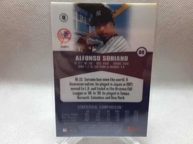 2000 Topps Gold Label - Class 2 #49 Alfonso Soriano for sale online | eBay