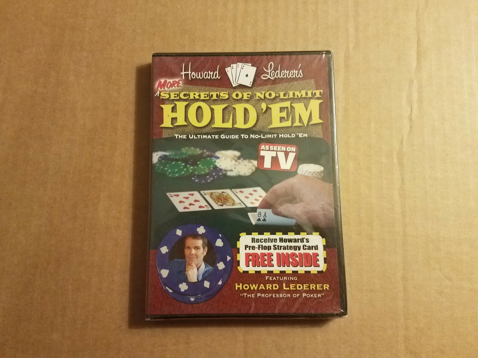 Howard Lederer - More Secrets of Texas No-Limit Hold Em (DVD, 2005) for ...