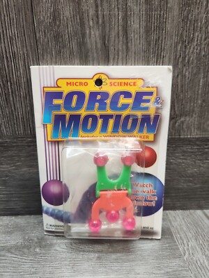 Vintage 1997 Micro Science Pace Products Force & Motion Book & Window ...