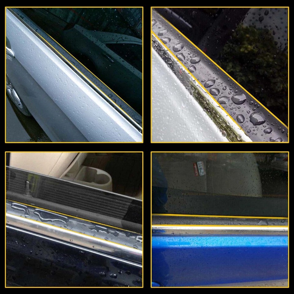 Rubber Weatherstrip Seal Strip Molding Edge Trim Car Door Window ...