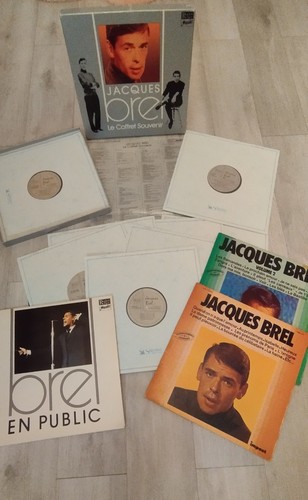 5 Vinyles 33 Tours Jacques Brel | eBay