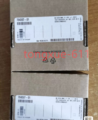 NI-9232 784397-01 Brand New Fast Shipping Via FedEx or DHL | eBay