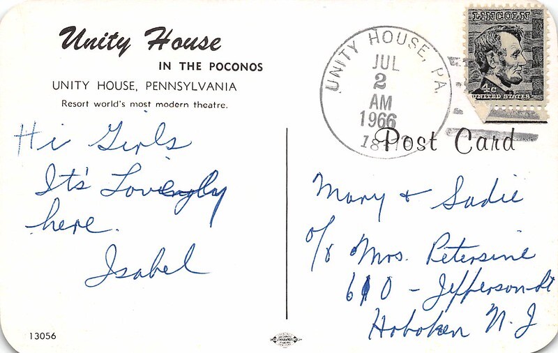 Unity House in the Poconos Pennsylvania Theatre | eBay