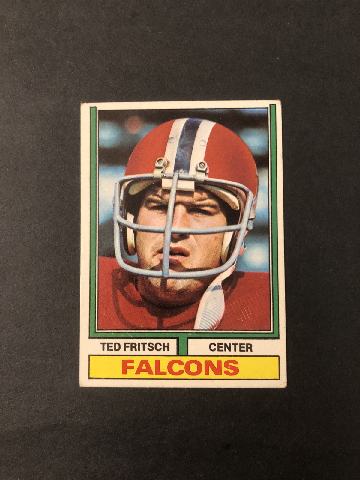 1974 Topps 'Parker Brothers' TED FRITSCH [Falcons] #81 1972 Topps | eBay