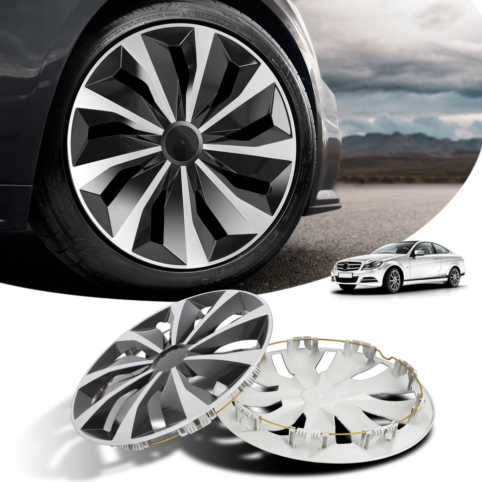 2009-2020 Honda Fit 15" Snap on Hub Cap Full Wheel Covers for Steel ...