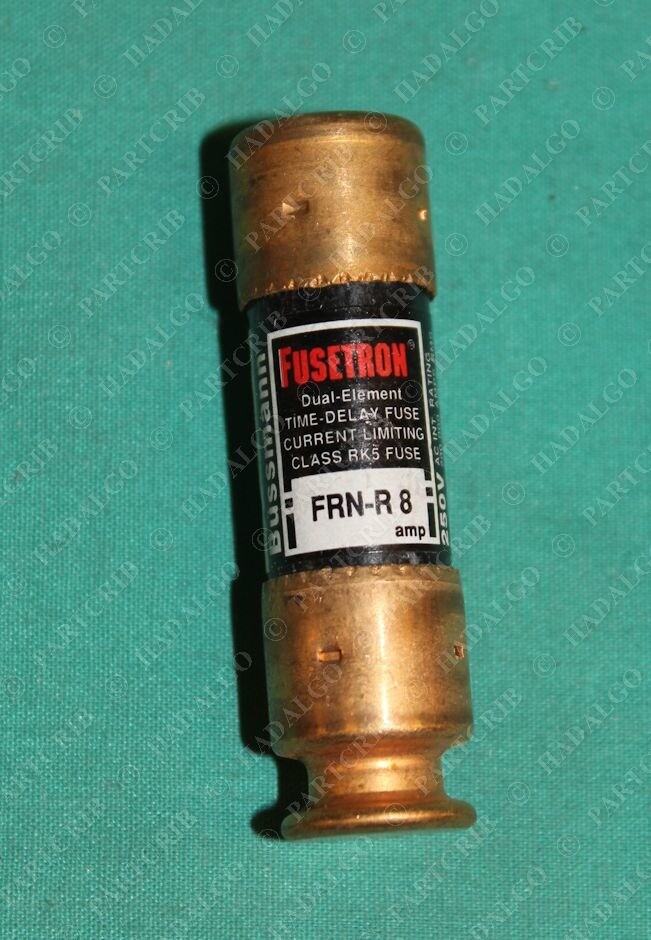 Bussmann, FRN-R-8, Fusetron Time Delay Fuse 8A 8 Amp | eBay