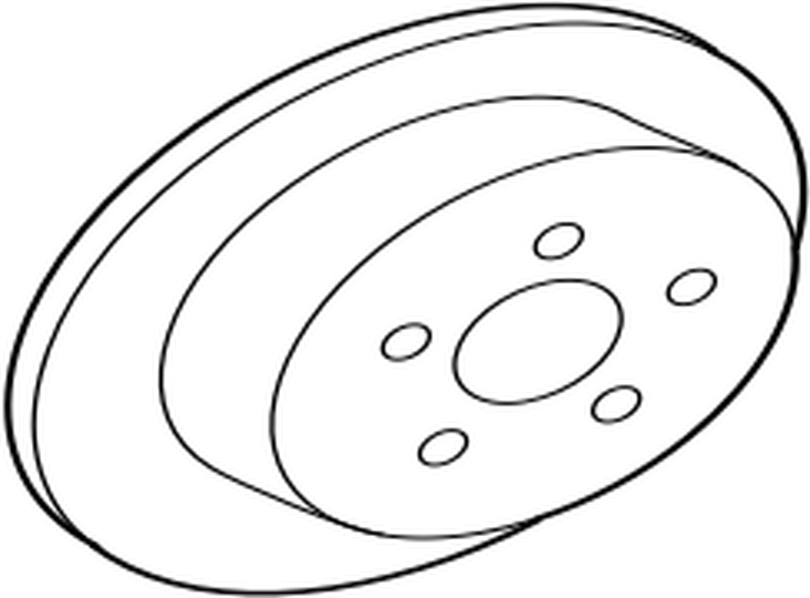 4615A192 Mitsubishi Disc, rr brake 4615A192, New Genuine OEM Part | eBay