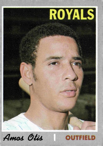 1970 Topps Amos Otis #354 - Kansas City Royals | eBay