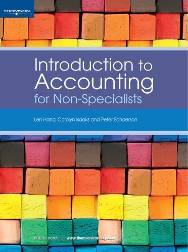 Introduction to Accounting for Non-Specialists by Len Hand, Peter ...