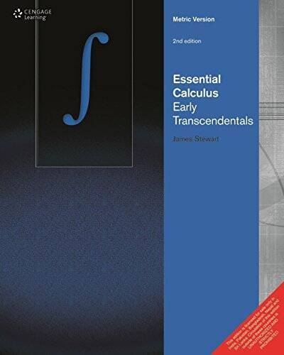 Essential Calculus : Early Transcendentals - Paperback By James Stewart ...