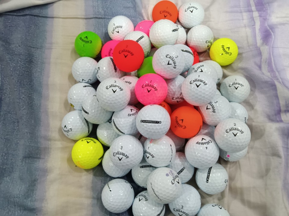 40 Used Callaway Super Soft Balls In Excellent Condition. NM to 4A. | eBay