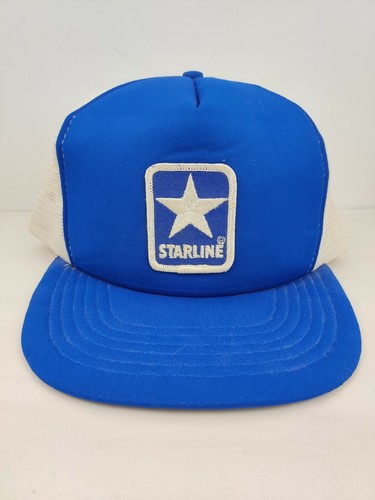 Vintage Starline Patch Trucker Hat Snapback Cap NWOT NOS | eBay