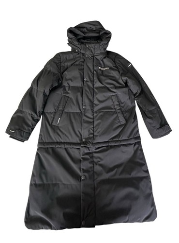 Discovery Expedition Long Black Down Puffer Womens Jacket Size 150 ( L ...