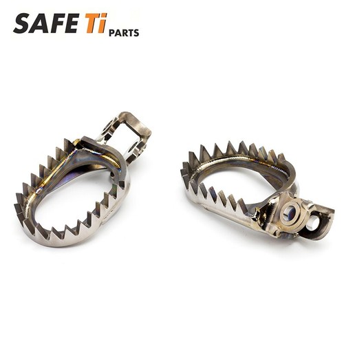 High Strength Titanium Foot pegs for KTM SX65 | eBay