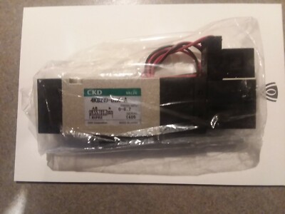 NIB 1 CKD Pneumatic Solenoid Valve 4KB219-00-D2K-A-DC24V Made in Japan ...
