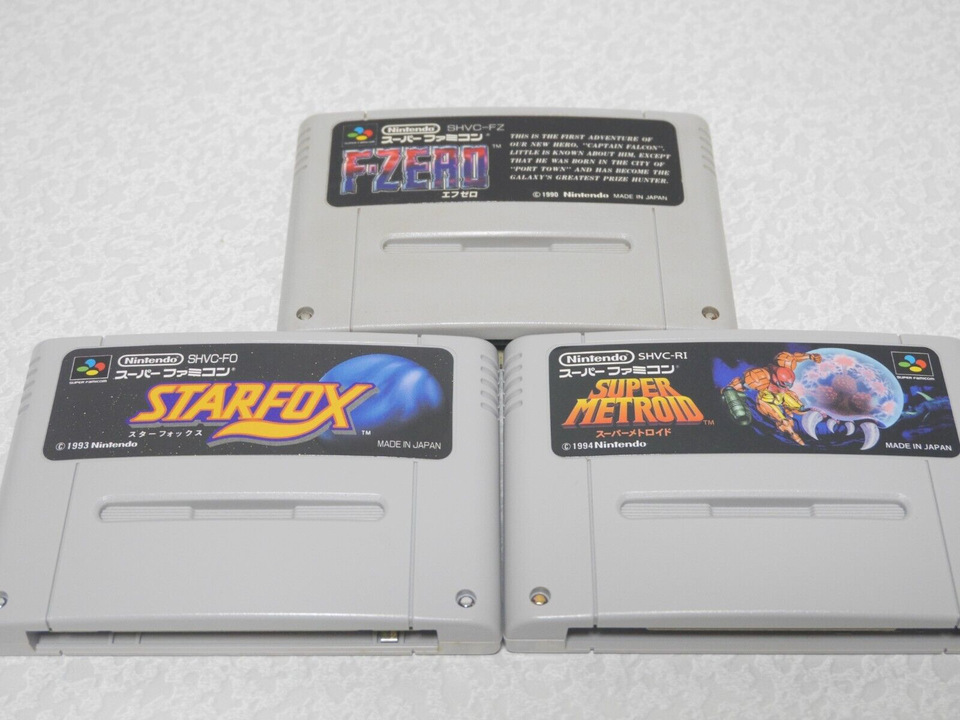 Nintendo Super Famicom SFC SNEC Starter Set (SUPER METROID ver.) Free ...