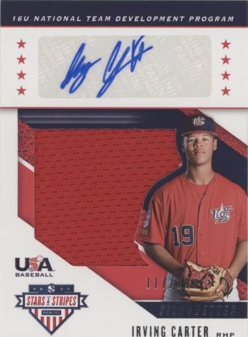 2019 Panini USA Baseball Stars & Stripes - Silhouettes Signatures 16U ...