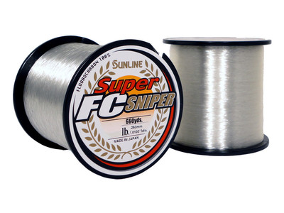 Sunline Super Fc Sniper Fluorocarbon Fishing Line 660 Yards Select Lb ...