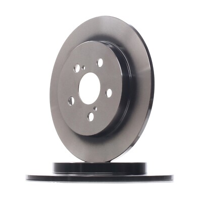 TRW Rear Brake Disc Rotors 259mm DF6145S fits Toyota Corolla ZRE152 ...