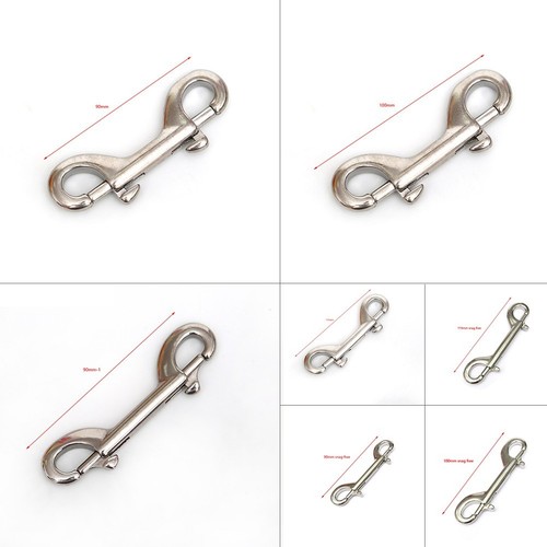 Scuba Diving Quick Carabiner Swivel Eye Bolt Double Ended Snap Bolt Hook Clips | eBay