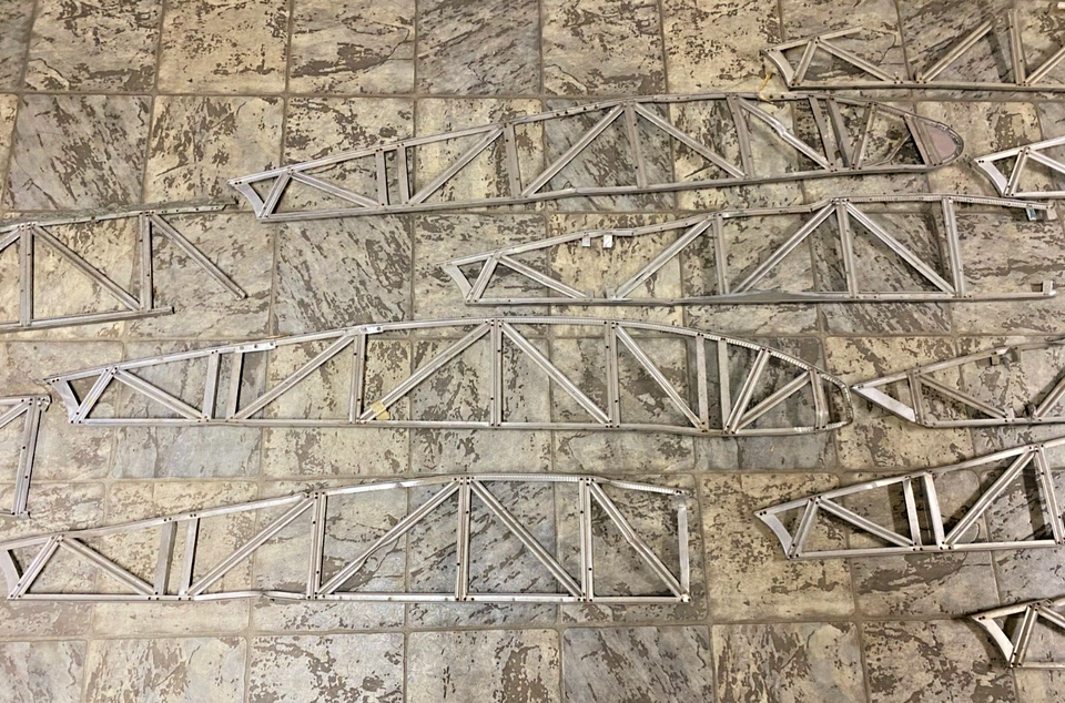 Piper PA-18 PA-22 Ribs P/N 13022-009 (Parts/Repair) Lot of 17 | eBay