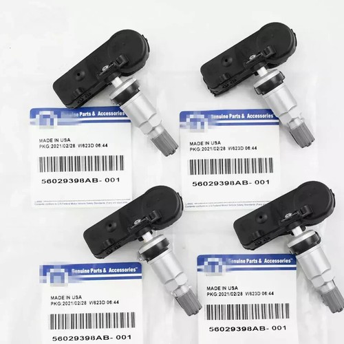 4pcs Genuine Tire Pressure Sensor TPMS OEM 56029398AB Dodge Chrysler ...