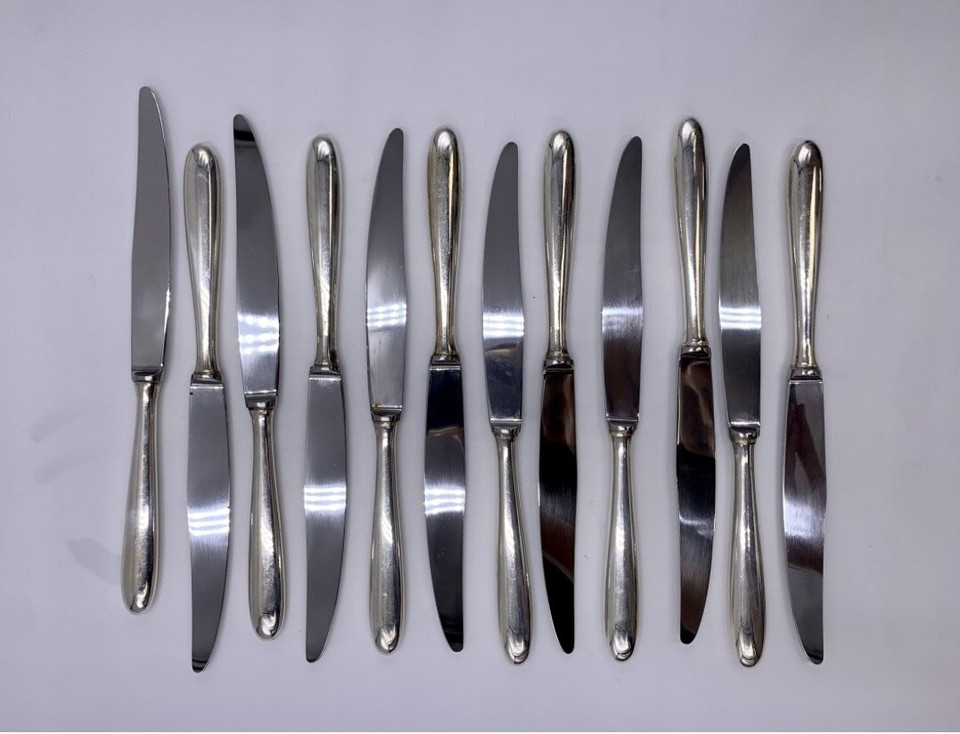 138 pcs Buccellati Gianmaria Winterset Sterling Flatware & Case 258 ...
