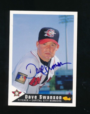1994 Classic Best Capital City Bombers #20 Dave Swanson signed auto autograph | eBay