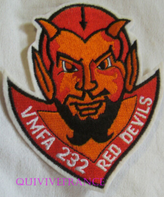 PUS660 - USMC VMFA-232 Fighter Attack Squadron RED DEVILS PATCH | eBay