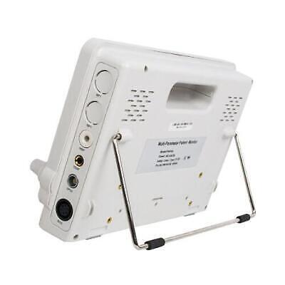 Portable 10 Inch Patient Monitor ECG NIBP TEMP SPO2 PR Signs Machine | eBay