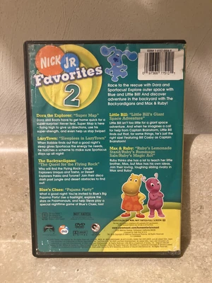 Nick Jr Favorites Vol 2 DVD Tested Working | Grelly USA