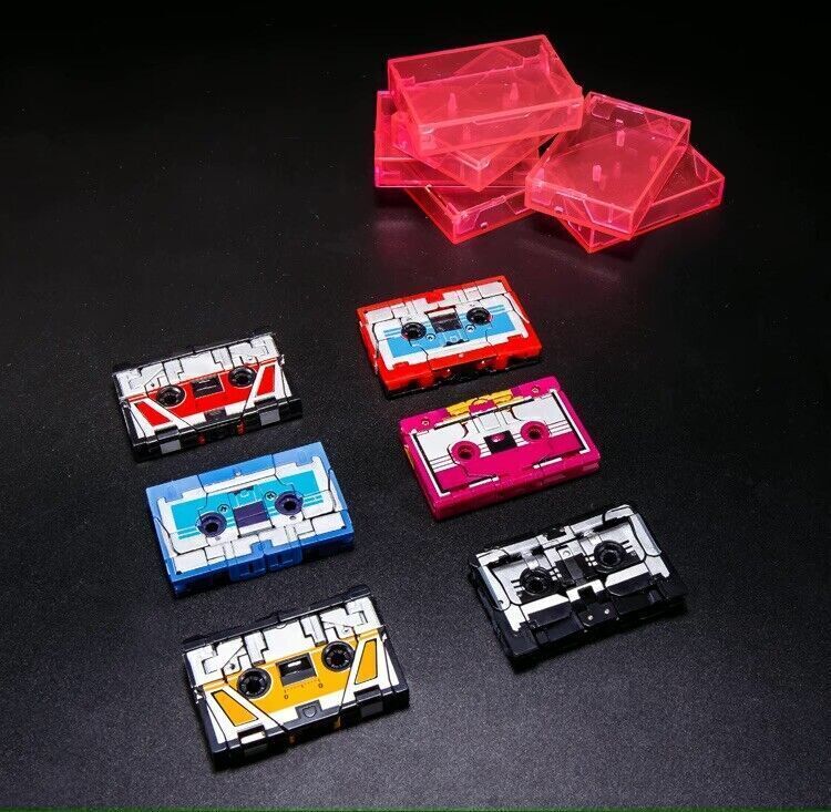 THF-01P 6 pcs Cassette Tapes For MP-13 SoundWave Action Figure toy in ...