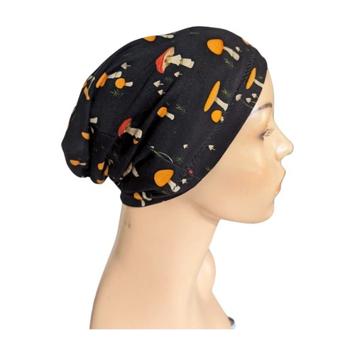 Unisex Mushroom Fungi Slouch Cap Alopecia Winter Hat Hair Loss | eBay