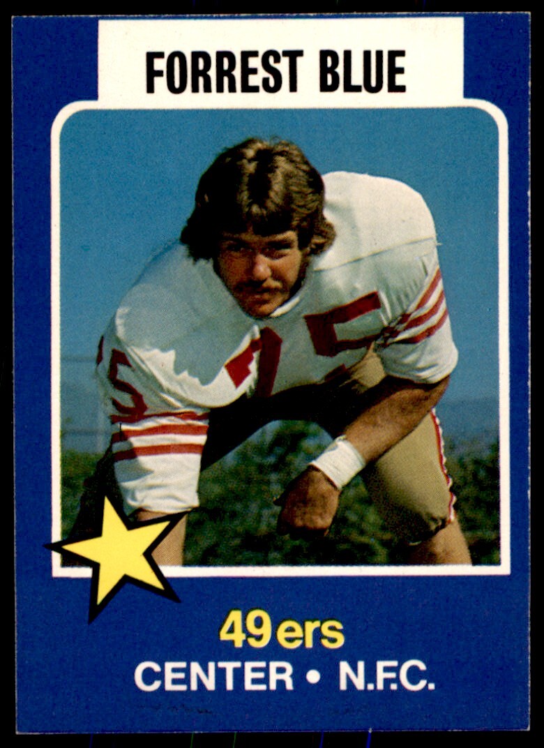 1975 WONDER BREAD FORREST BLUE SAN FRANCISCO 49ERS #16H | eBay