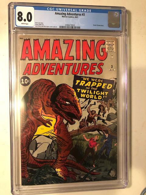 AMAZING ADVENTURES #3 CGC 8.0 | eBay